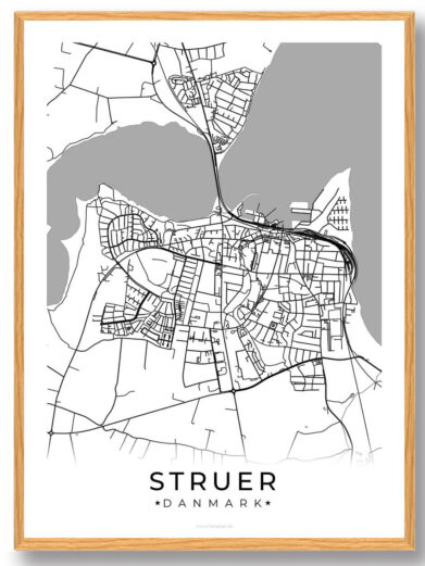 Struer by plakat –👍 Struer by plakater for dig, der elsker Struer 💓