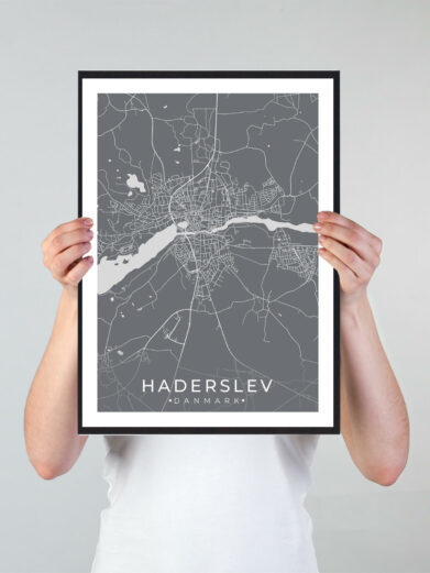 Haderslev by plakat – 💛 Stort udvalg af Haderslev byplakater 💓