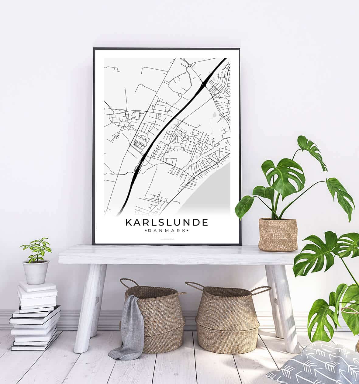 Karlslunde by plakat – Se de skønne Karlslunde byplakater her 😍