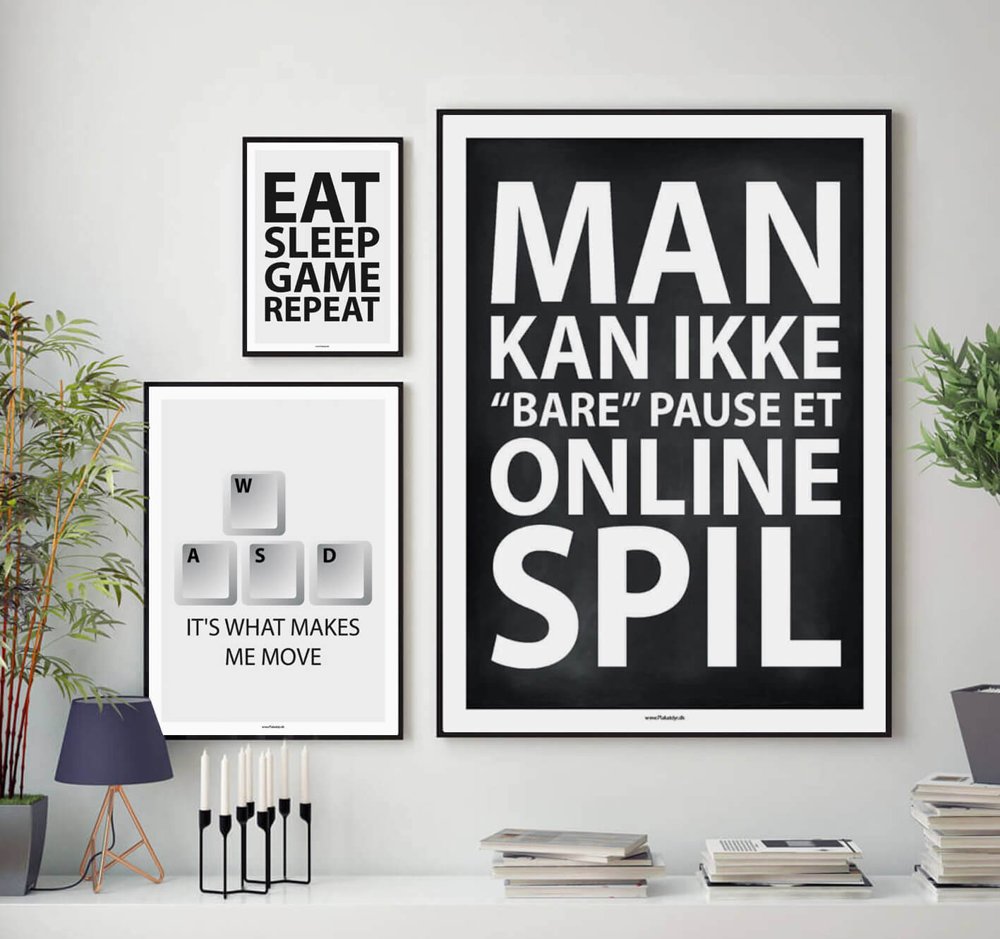 Gamer plakat – find de flotteste gamerplakater her 🎮