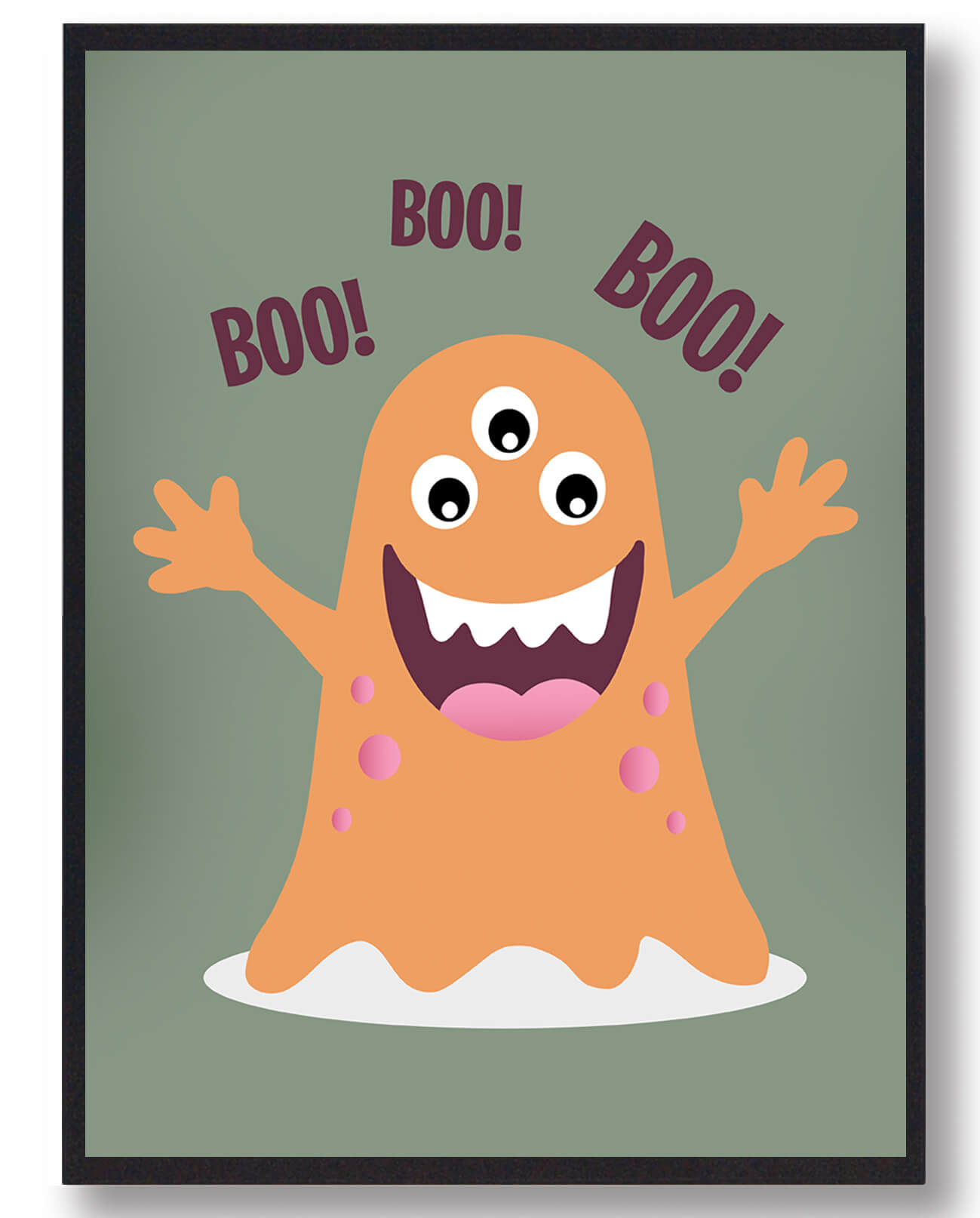 BOO BOO BOO Monster - plakat | Stort udvalg af plakater | Topscore på ...
