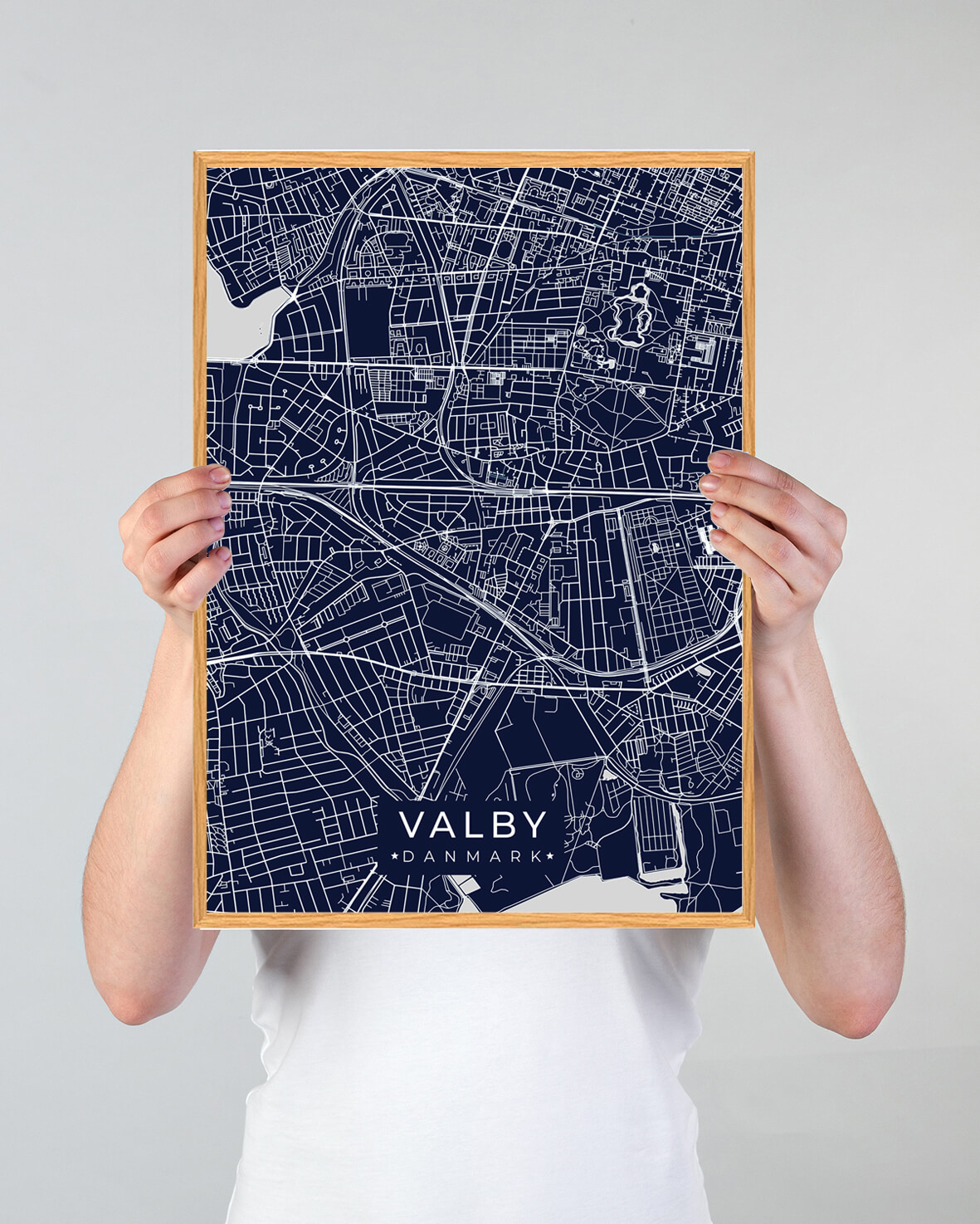 Valby plakat | Indret dig med flot plakat med Valby