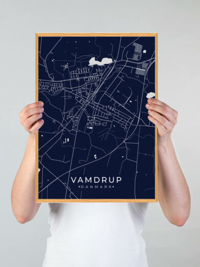 Vamdrup by plakat – Se de skønne Vamdrup byplakater her 😍