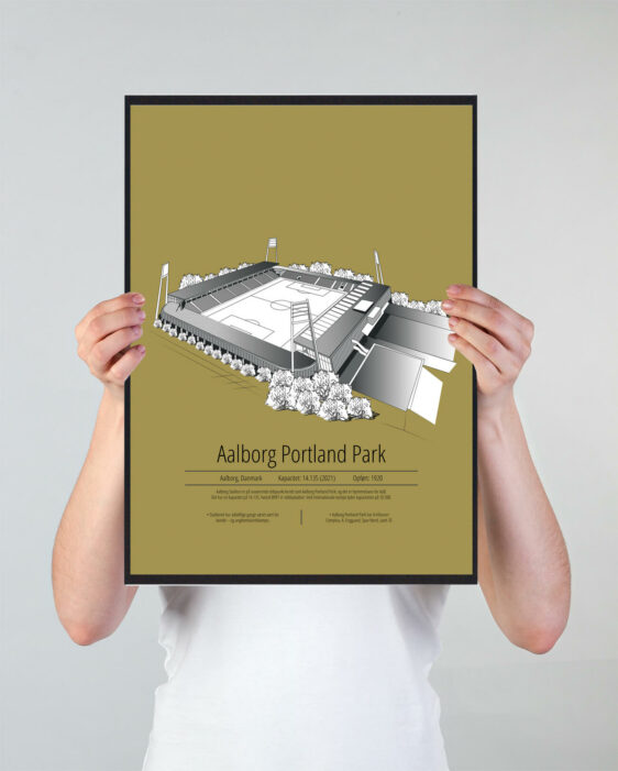 Aab plakat ⚽️ | Se dem her | Stadion plakat