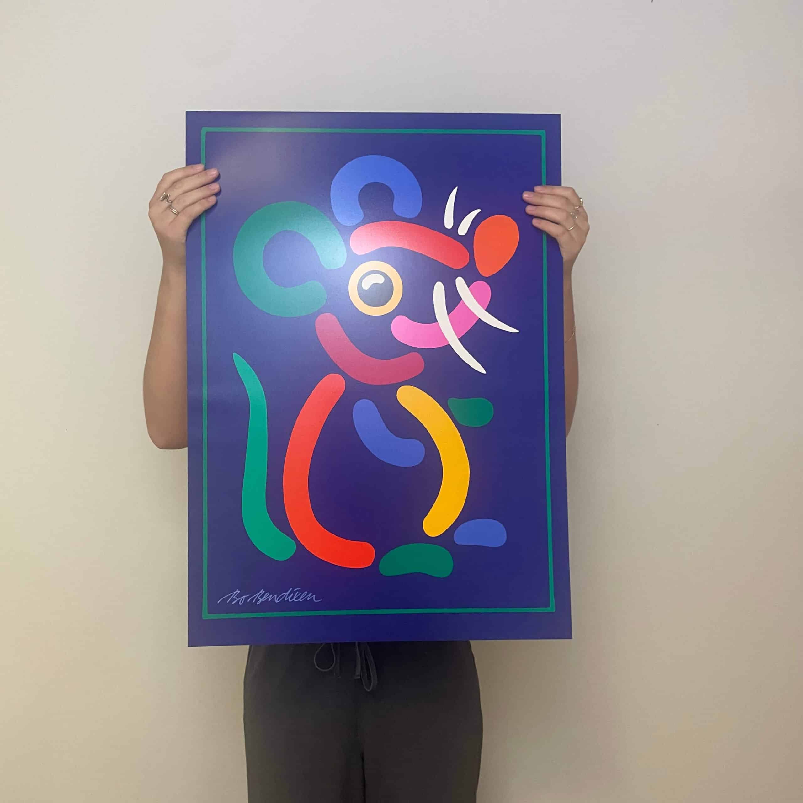 Plakater med dyr | Mus | Bo Bendixen 🐭