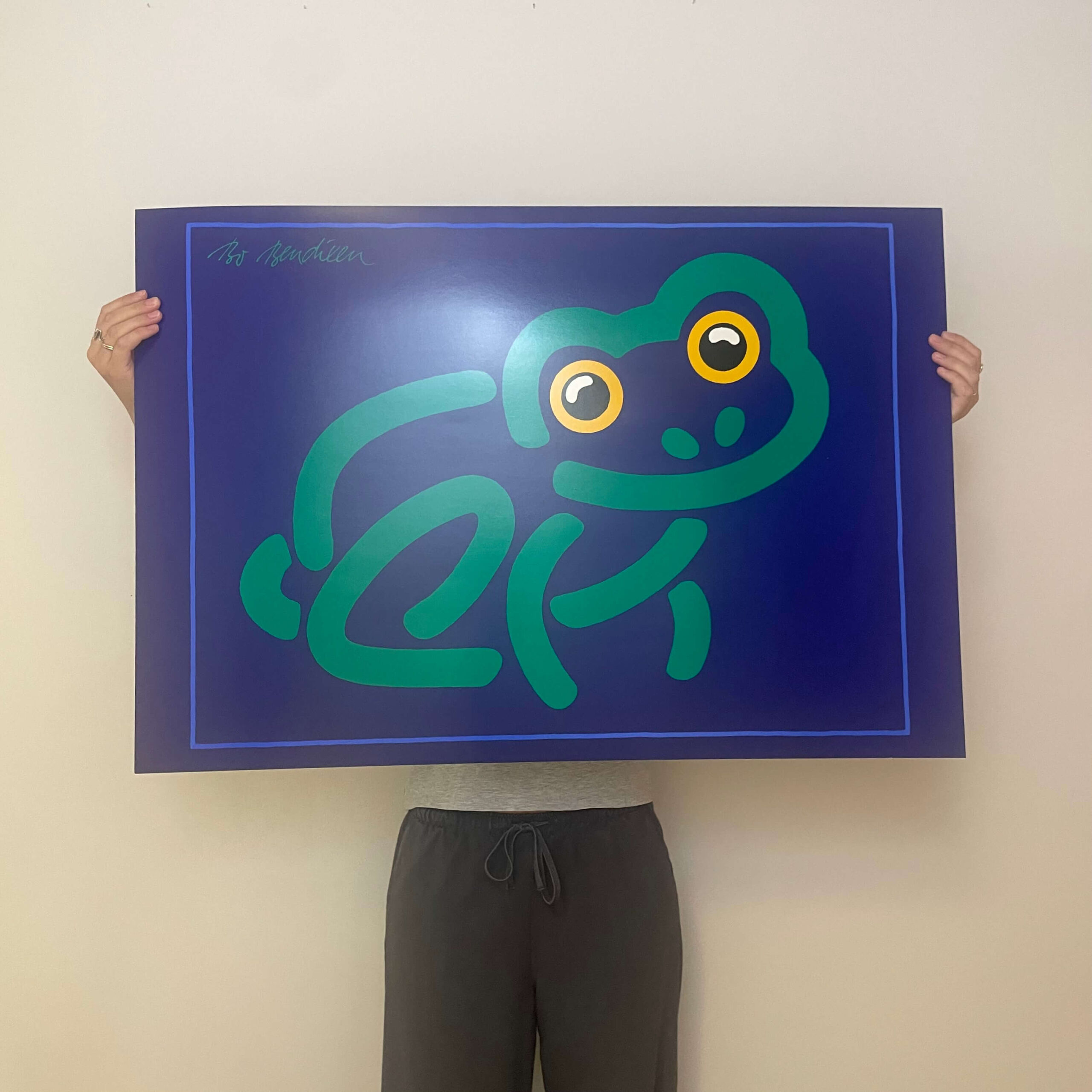 Frø - Bo Bendixen | Plakater med dyr